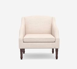 Open Box Emma Upholstered Armchair Pottery Barn