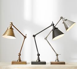 Open Box Architect s Adjustable USB Task Table Lamp Pottery Barn