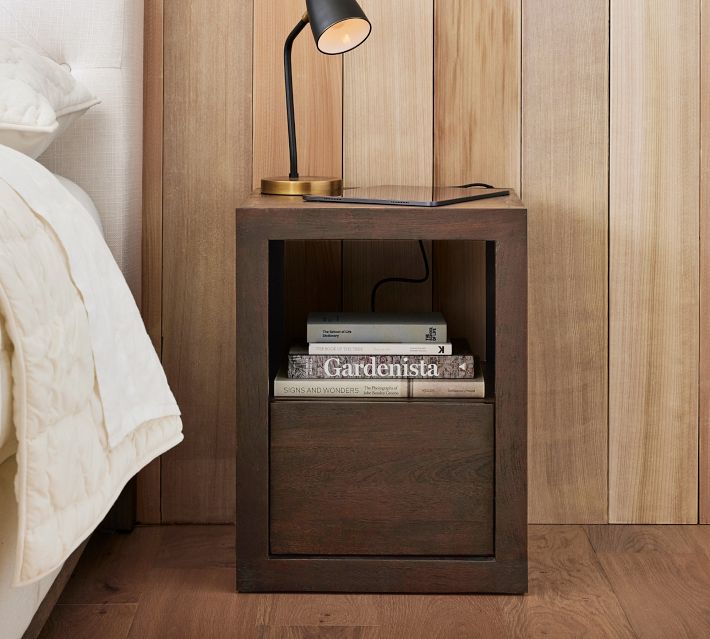 Cayman Charging Nightstand 16 Pottery Barn