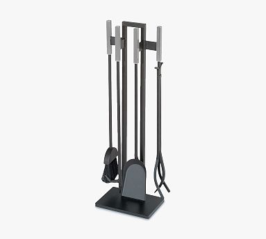 Modern Fireplace Tool Set | Pottery Barn
