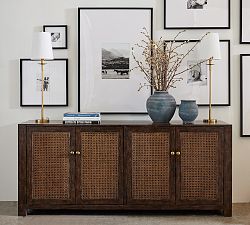 Augusta Cane Buffet (72") | Pottery Barn
