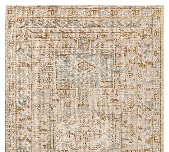 Bianca Hand-Knotted Wool Rug | Pottery Barn