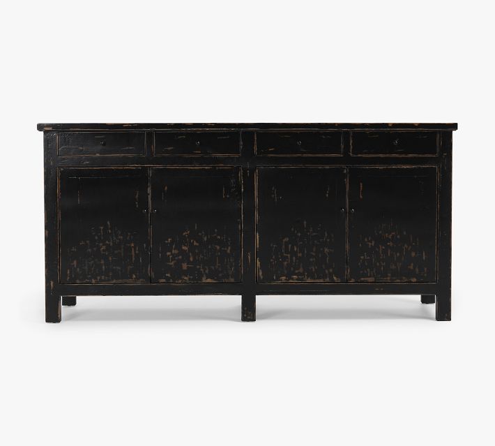 Danton Reclaimed Wood Buffet Table Pottery Barn