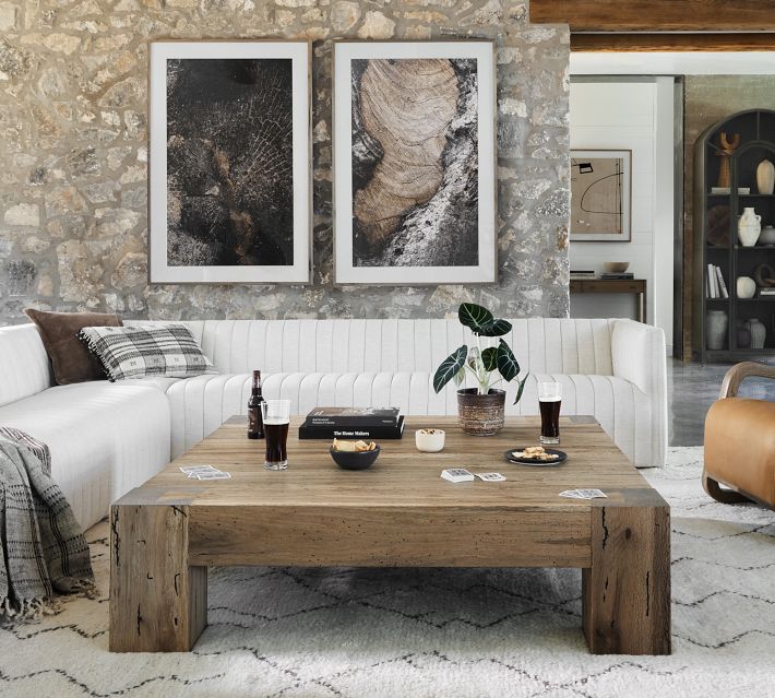 44 inch square coffee table store