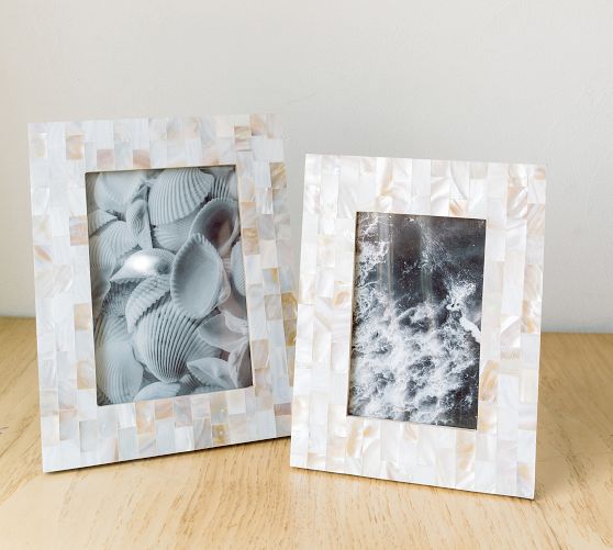 Nisha Mother of Pearl Frames | Pottery Barn