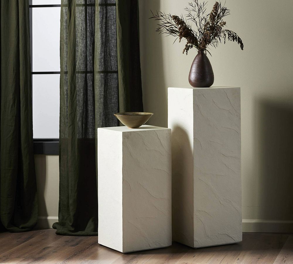 Plaster Pedestal | Pottery Barn