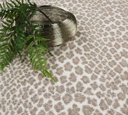 Custom Taci Leopard Wool Rug | Pottery Barn