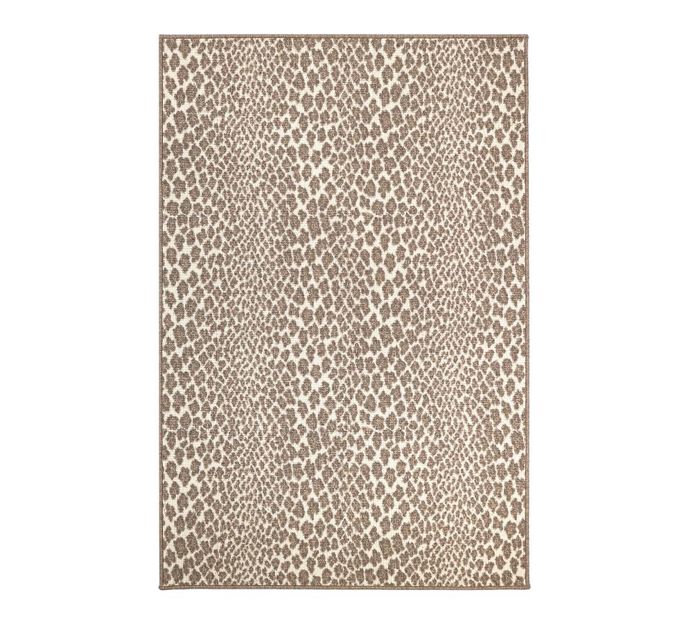 Custom Taci Leopard Wool Rug | Pottery Barn