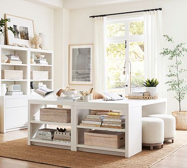 Pottery barn l desk store