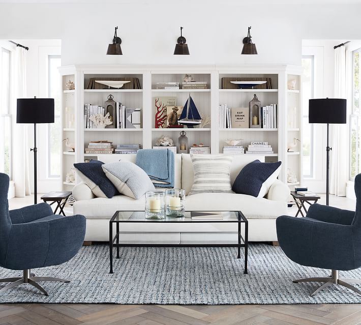 Aubrey Wall Bookcase 139 Pottery Barn
