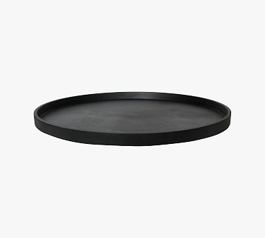 Lightweight Handcrafted Fiber Stone Saucer | Pottery Barn