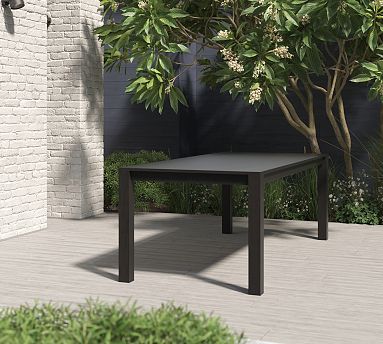 Cali Metal Rectangular Outdoor Dining Table (86.5") | Pottery Barn