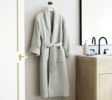 Waffle Weave Resort Robe | Pottery Barn