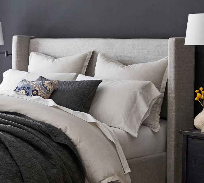 Elliot shelter upholstered bed store