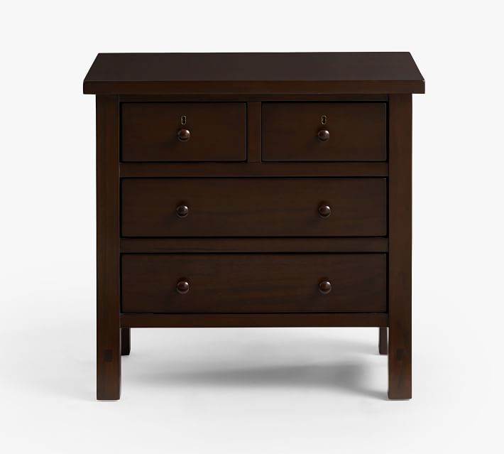 Farmhouse 4 Drawer Nightstand 28.5