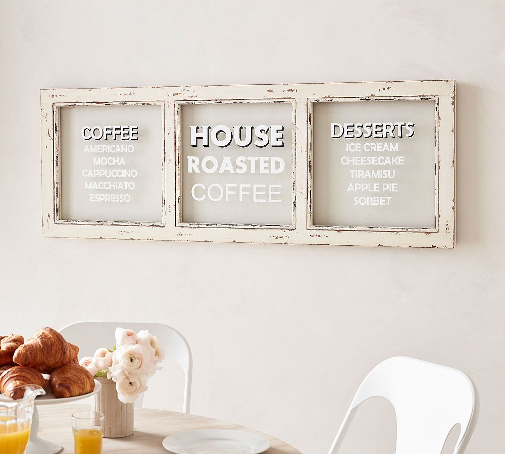 Coffee Shop Sign | Wall Art | Pottery Barn