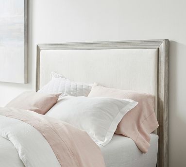 Pottery barn upholstered headboard store