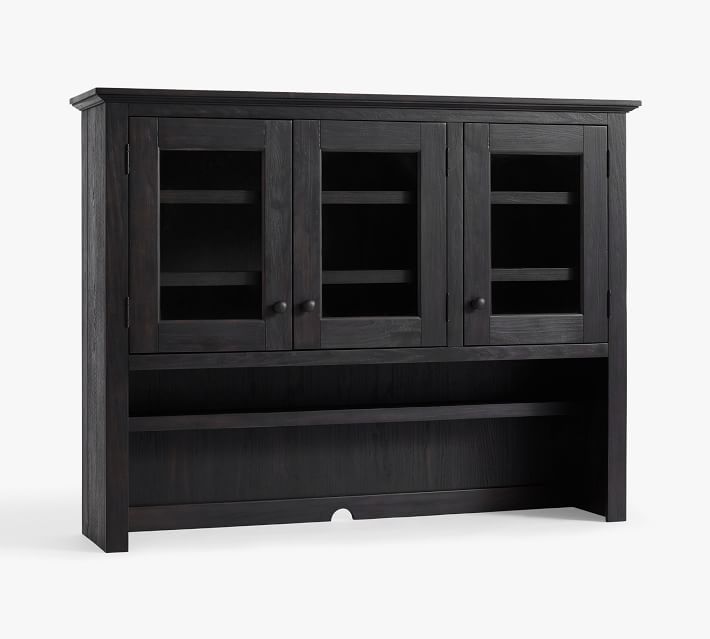 Benchwright Hutch Blackened Oak Pottery Barn