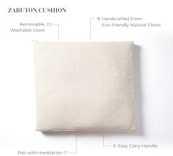 Meditation Crescent Cushion & Zabuton | Pottery Barn