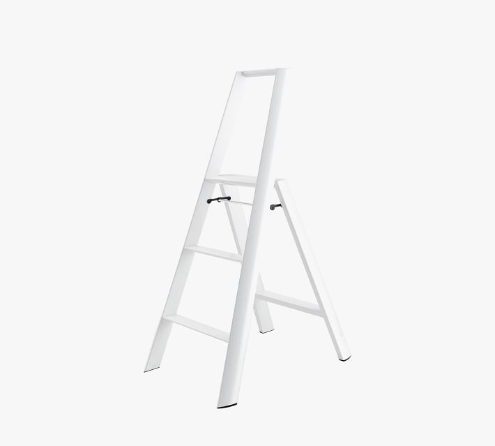 Lucano Step Stool 2 Step Black Pottery Barn