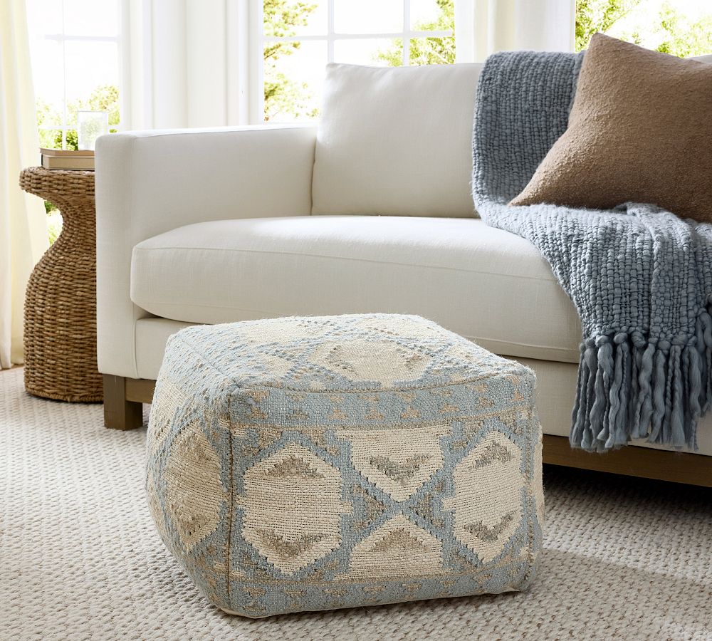 Arroyo Handwoven Pouf | Pottery Barn