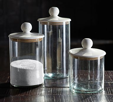 Conway Canisters, Set of 3 | Pottery Barn