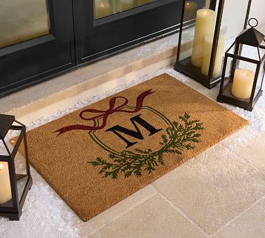Personalized Pine Crest Doormat | Pottery Barn