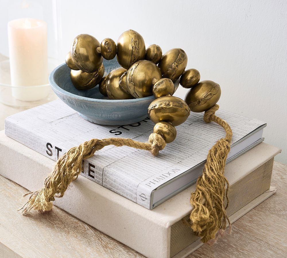 Brass Beaded Rope | Pottery Barn