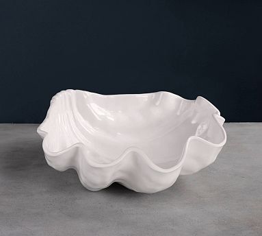 Clam Shell Large Bowl | Pottery Barn