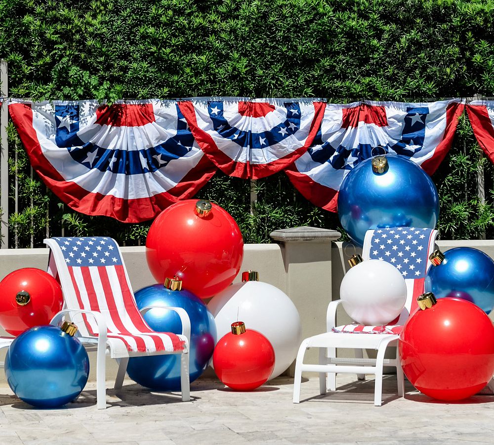 Patriotic Holiballs | Pottery Barn