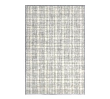 Custom Kiri Plaid Wool Rug | Pottery Barn