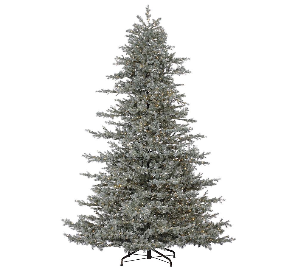 Blue Ridge Mountain Faux Lit Christmas Tree | Pottery Barn