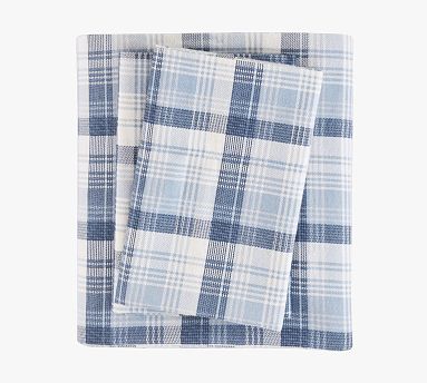 Open Box: Allesi Plaid Flannel Sheet Set | Pottery Barn