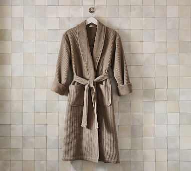 Waffle Weave Resort Robe | Pottery Barn