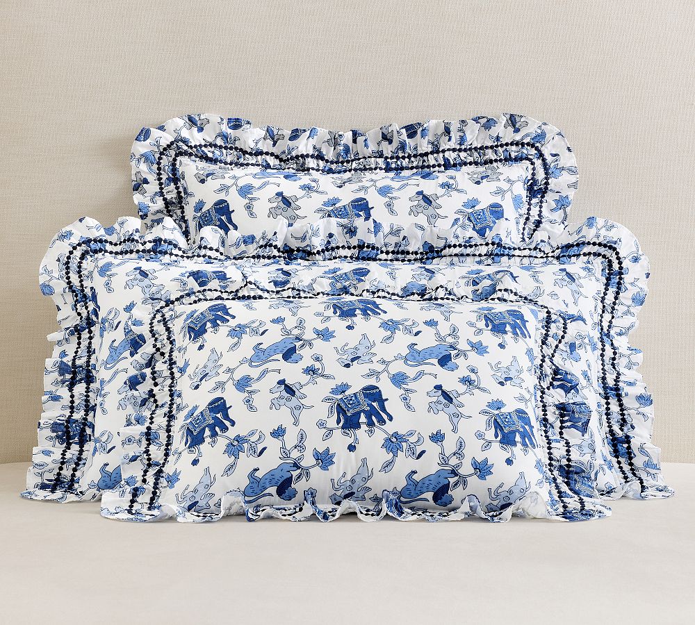 Roller Rabbit Fantasia Sham | Pottery Barn