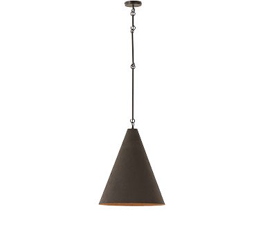 Olive Metal Pendant (12"-20") | Pottery Barn