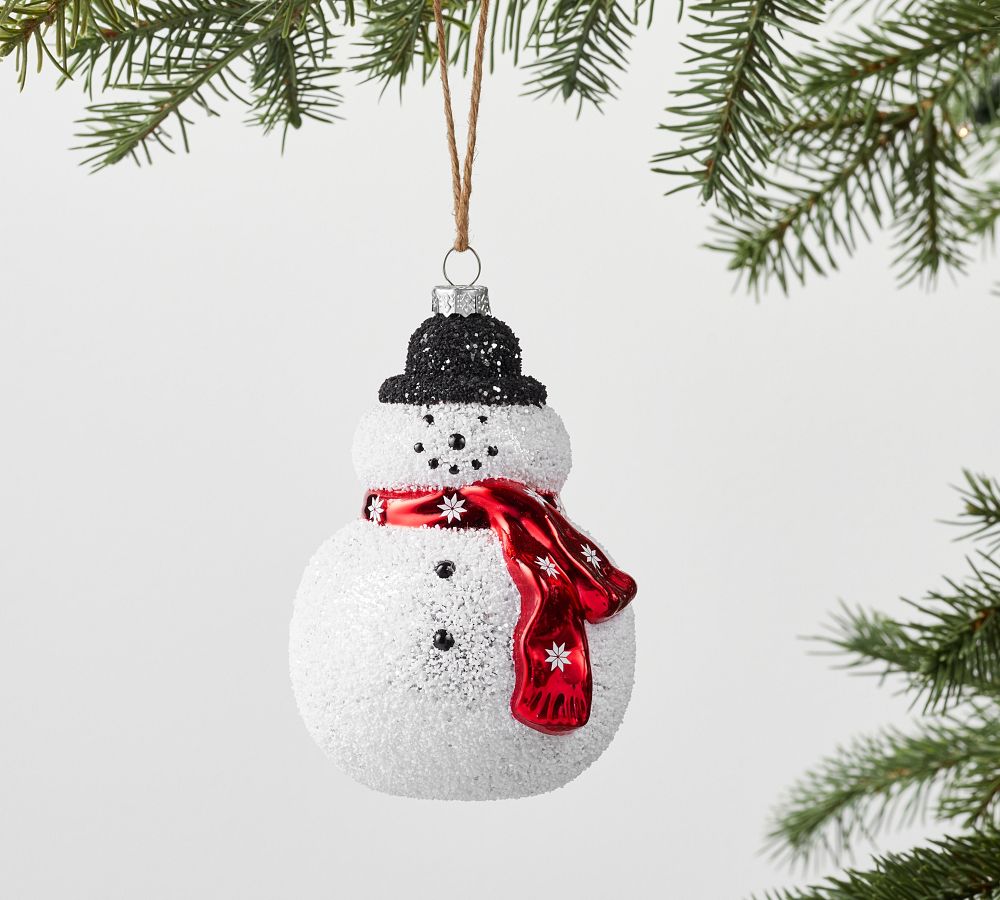 Archie the Snowman Ornament | Pottery Barn
