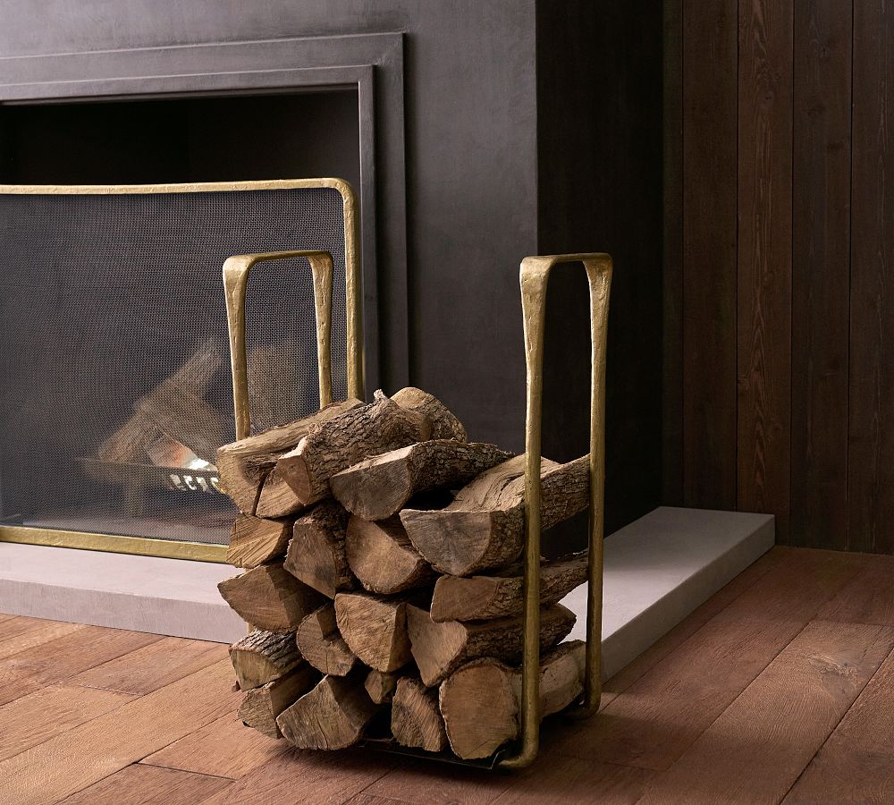 Bodhi Fireplace Log Holder | Pottery Barn