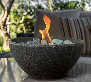 Basin Fire Bowl TerraFlame Smokeless S'mores Roaster – Portable Indoor ...