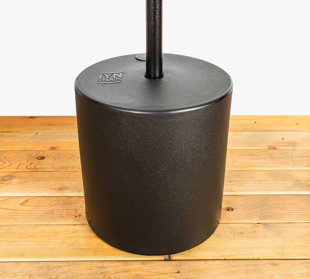 Open Box: Bistro Standing String Lights Post with Tank Base, 9.5"H ...