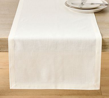 Caterer's Box Cotton Table Runner | Pottery Barn