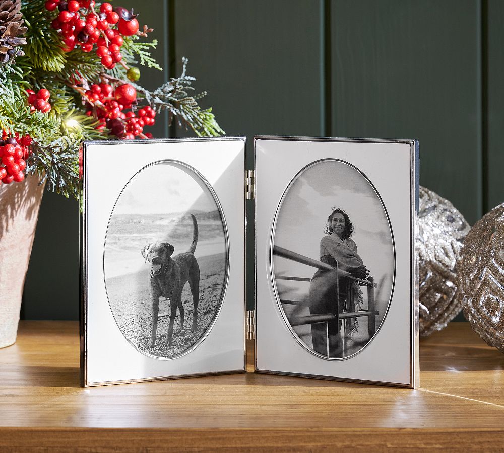 Bifold Enamel Frame | Pottery Barn