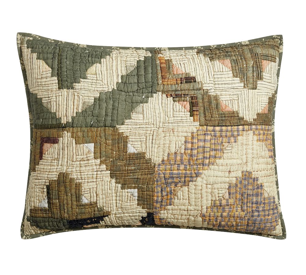 Open Box: Wesley Reversible Quilted Sham, Standard | Pottery Barn