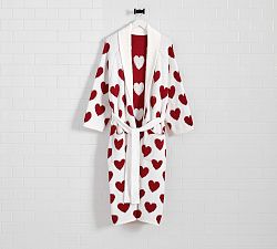 Heart Jacquard Robe | Pottery Barn