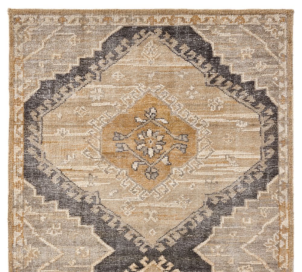 Demitria Hand-Knotted Outdoor Performance Rug | Pottery Barn