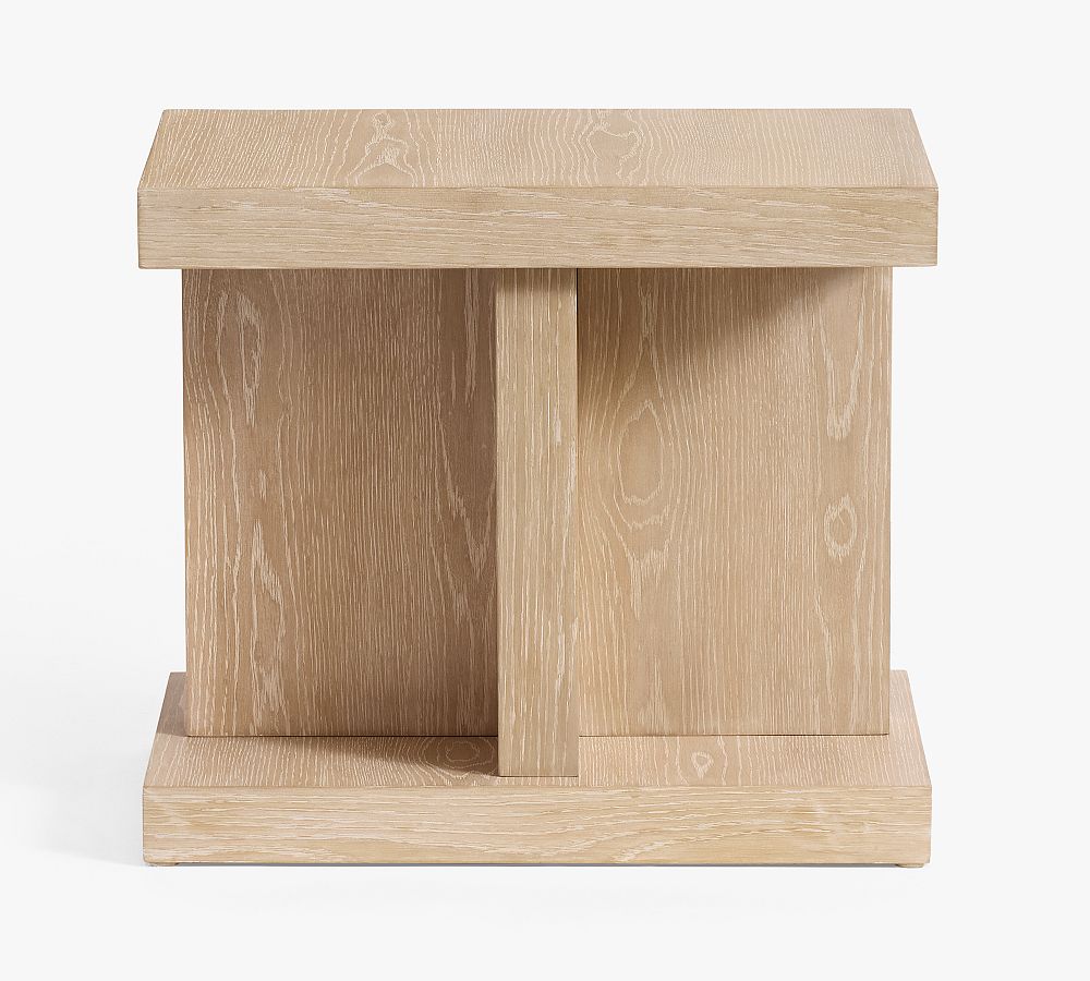 Open Box: Newport Side Table (24") - Mist | Pottery Barn