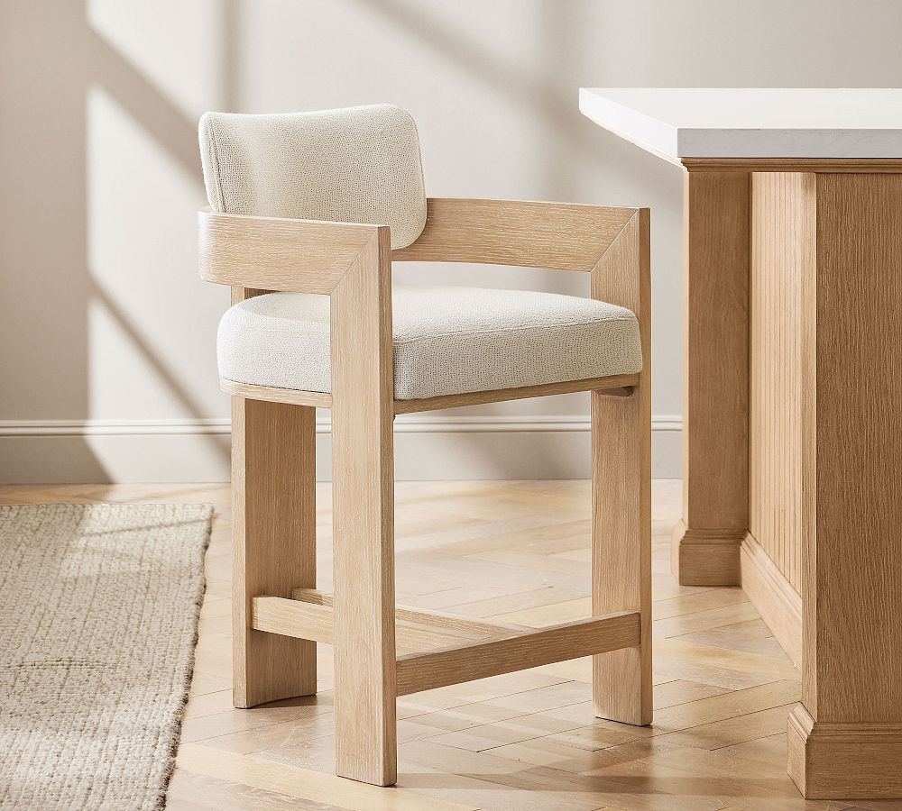 Modern Farmhouse Stool | Pottery Barn