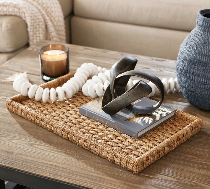 Burlwood Tray | Pottery Barn