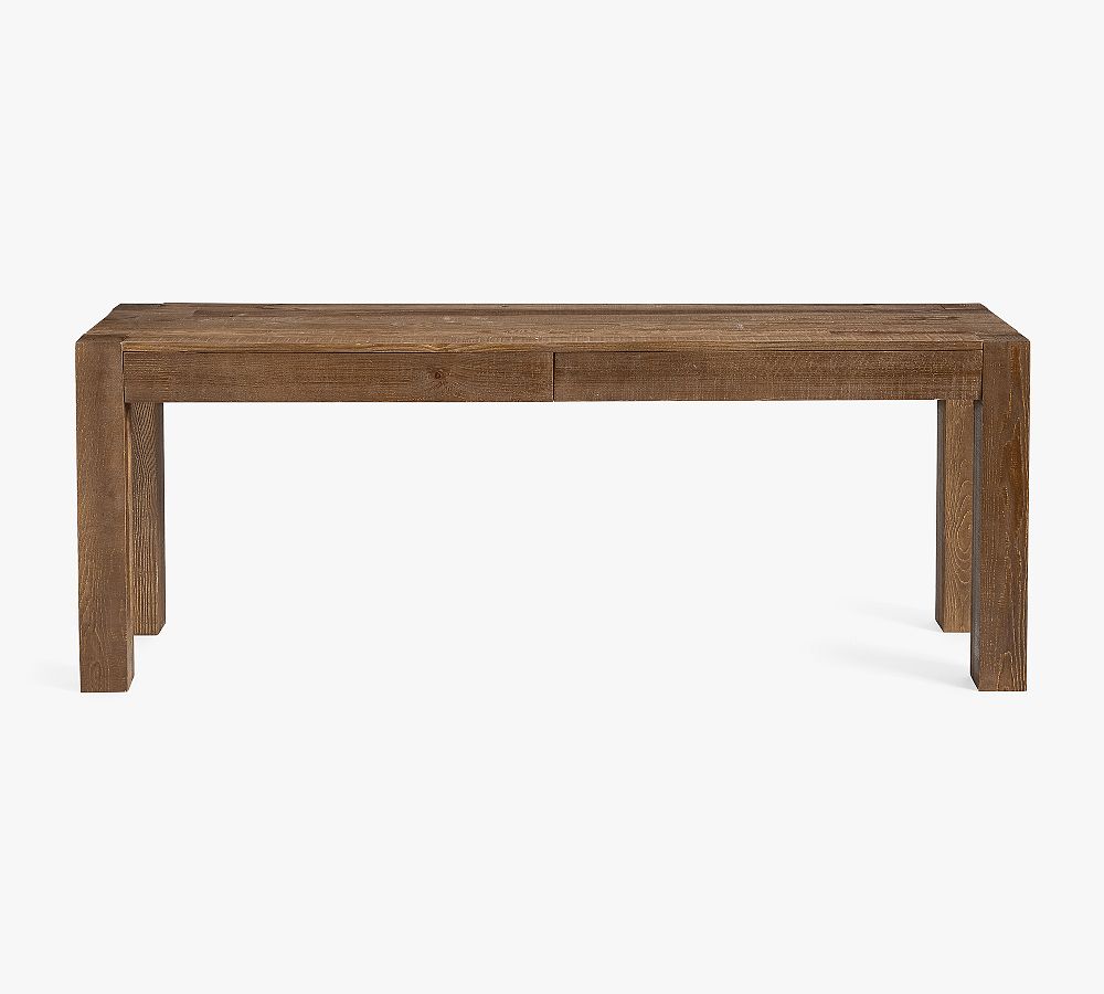 Open Box: Rockport 80" Console Desk - Cocoa Brown | Pottery Barn
