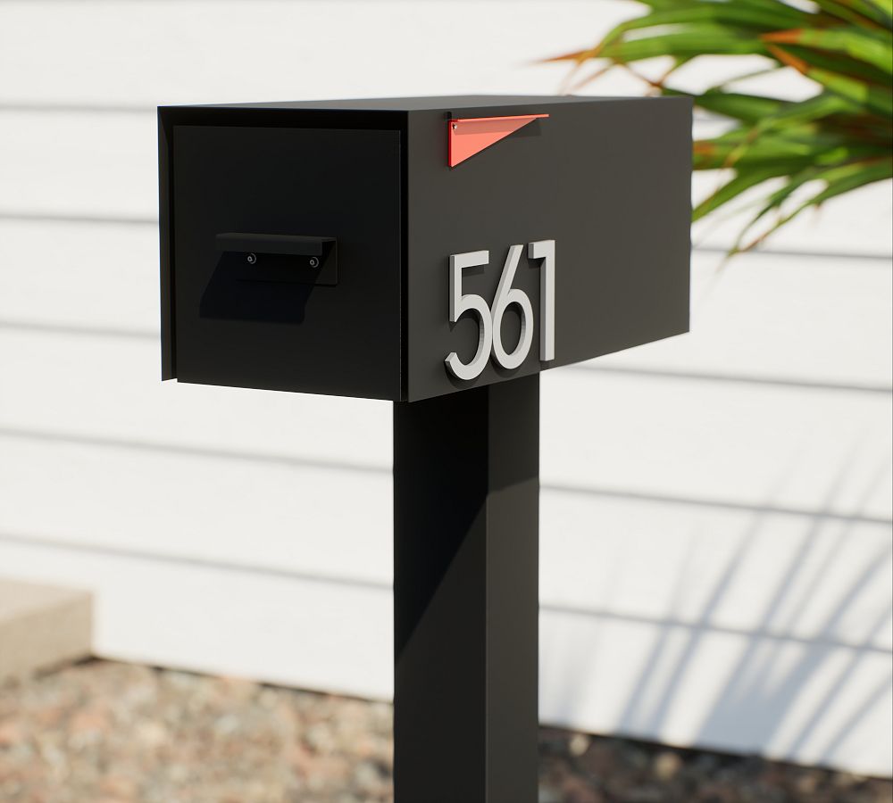 Post & Porch Malone Post Mounted Mailbox | Pottery Barn